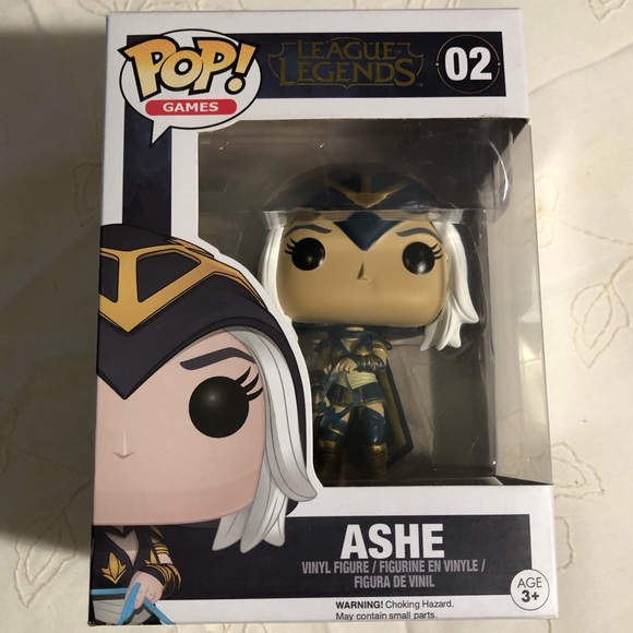 Funko Pop! Games | Toys | Pop Games League Of Legends 2 Ashe Funko ...